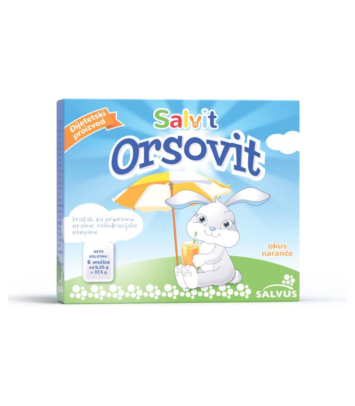 SALVIT ORSOVIT PRAŠAK ZA PRIPREMU ORALNE REHIDRACIJSKE OTOPINE 6 ...